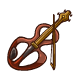 Cutout Violin | Musical Neopets Item
